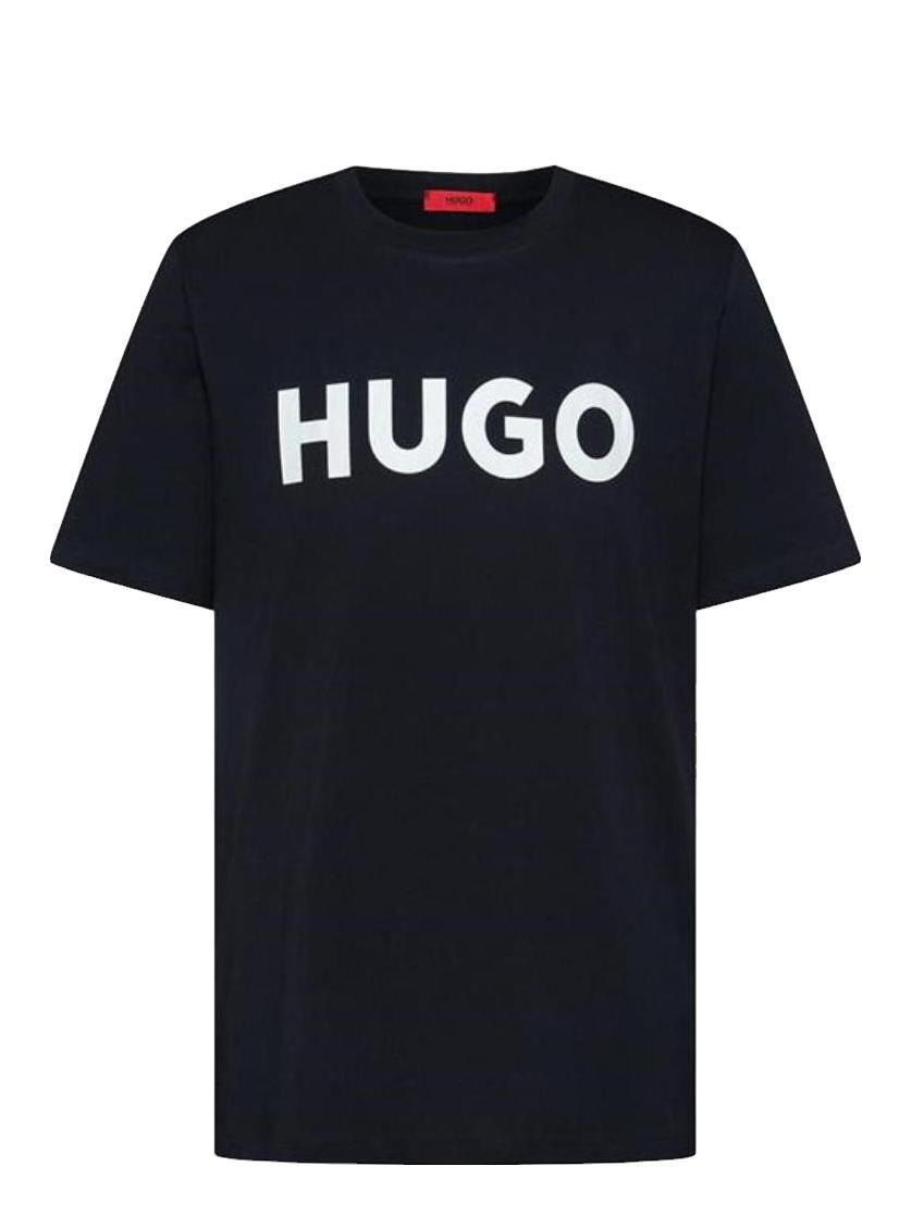 HUGO BOSS Navy blue logo short-sleeved T-shirt