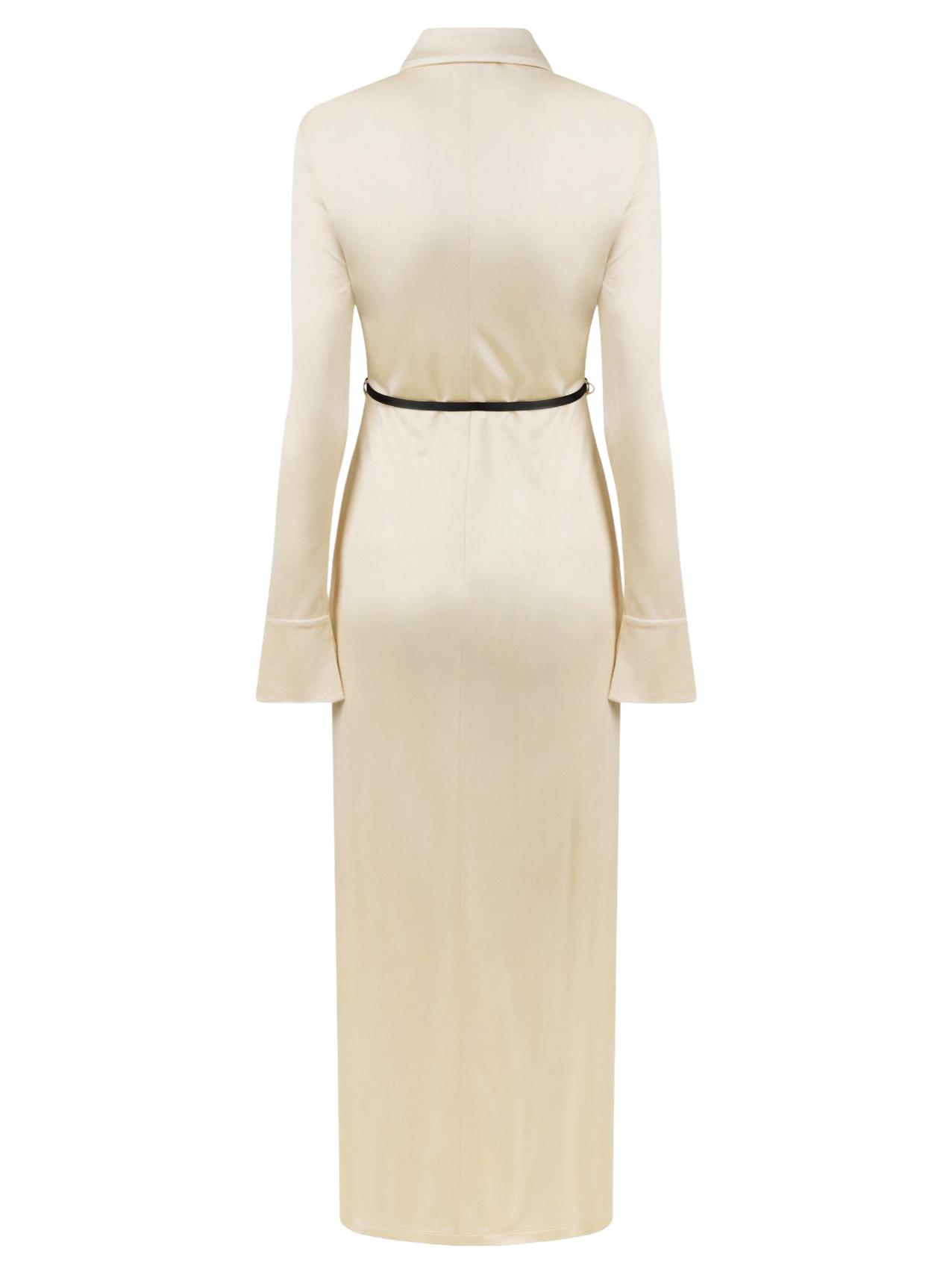 GIVENCHY Givenchy Voyou Belted Maxi Dress