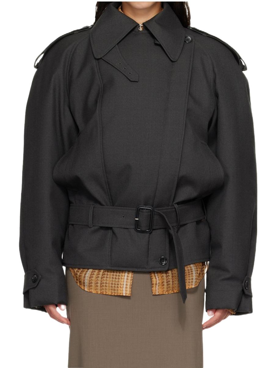MUGLER Mugler Long-Sleeved Belted Jacket