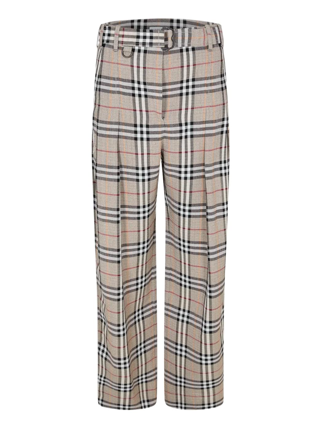 BURBERRY Burberry Checked Slip-On Slides