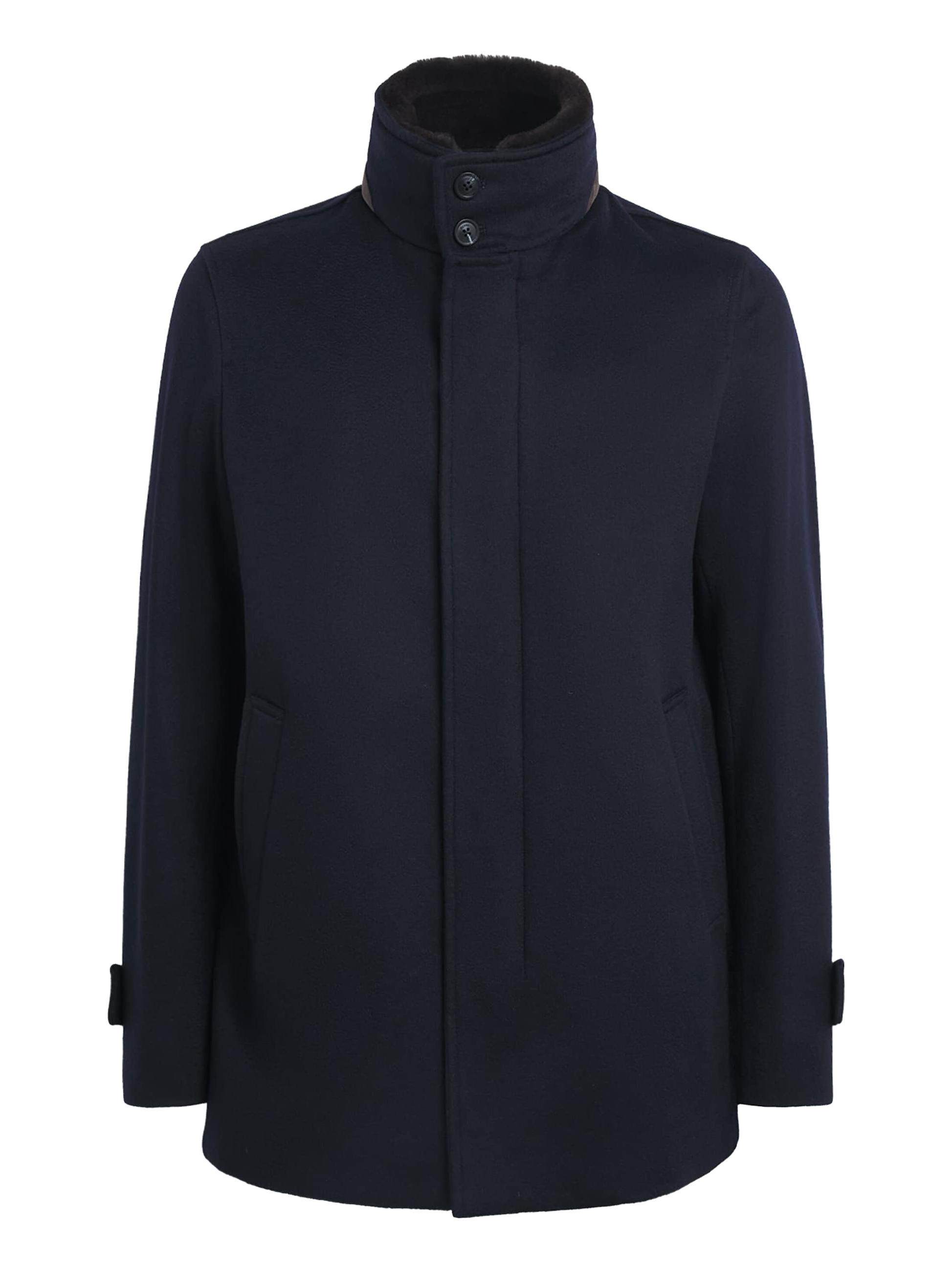 HERNO Herno Pure Cashmere Stand Collar Car Coat
