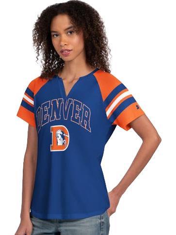 STARTER Denver Broncos Raglan T-Shirt