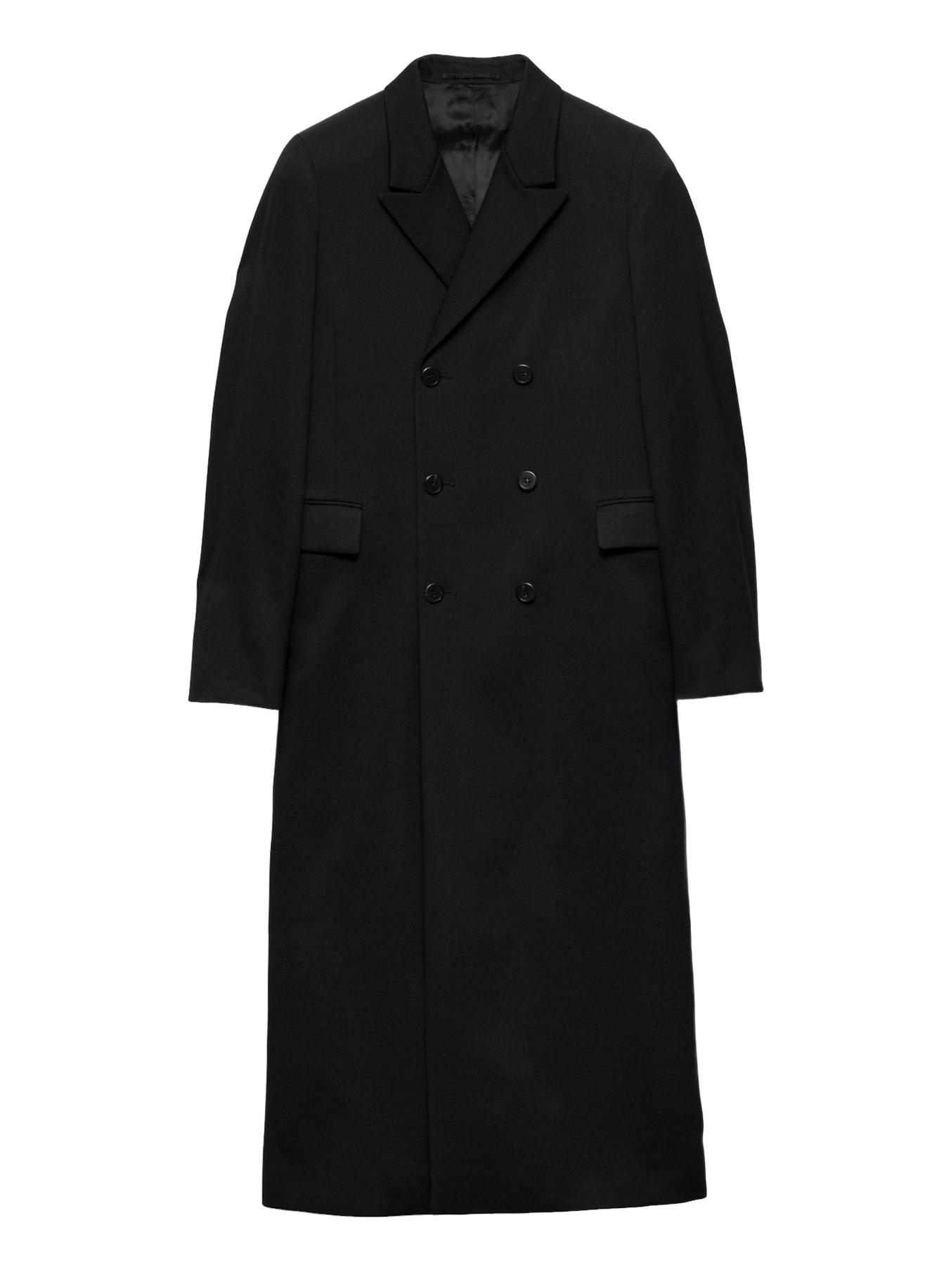 PRADA Prada Double-Breasted Wool Coat