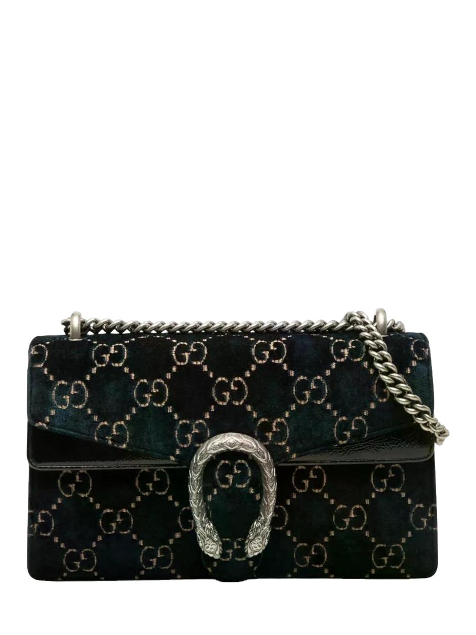 GUCCI Gucci GG Velvet Dionysus Shoulder Bag