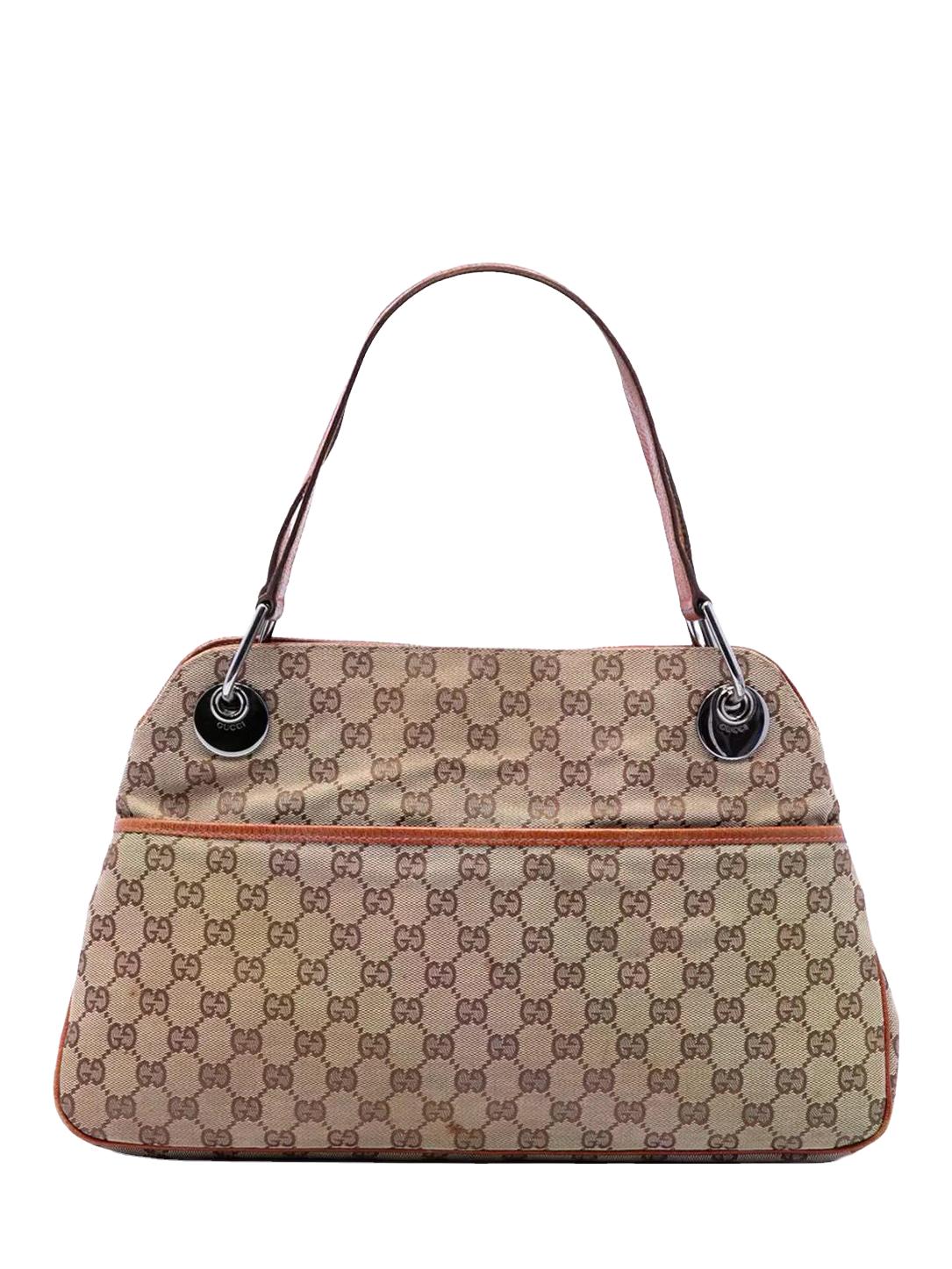GUCCI Gucci GG Canvas Eclipse Shoulder Bag