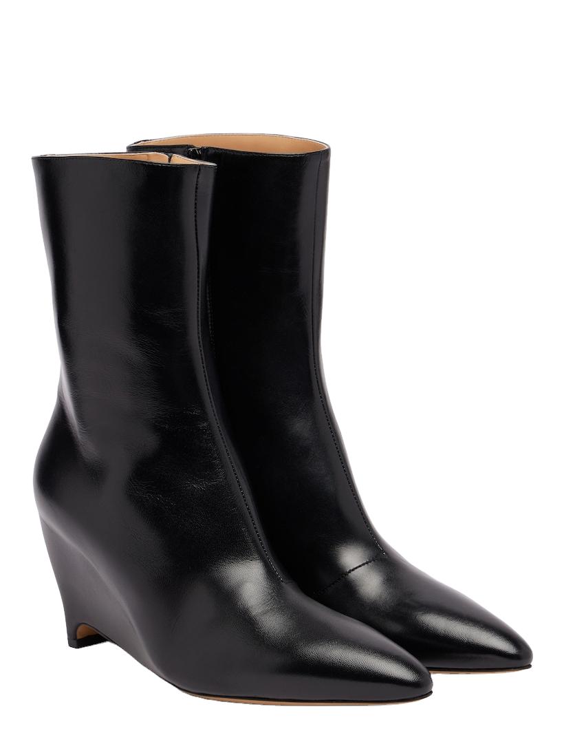 MAISON MARGIELA Maison Margiela Heel-Less Leather Ankle Boots
