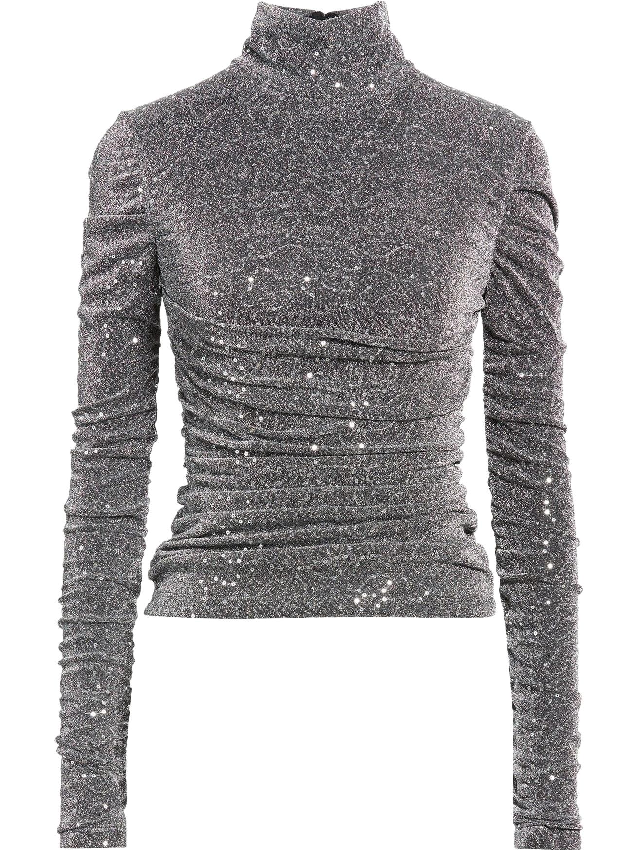 DOLCE & GABBANA Dolce & Gabbana Sequined Turtleneck Top