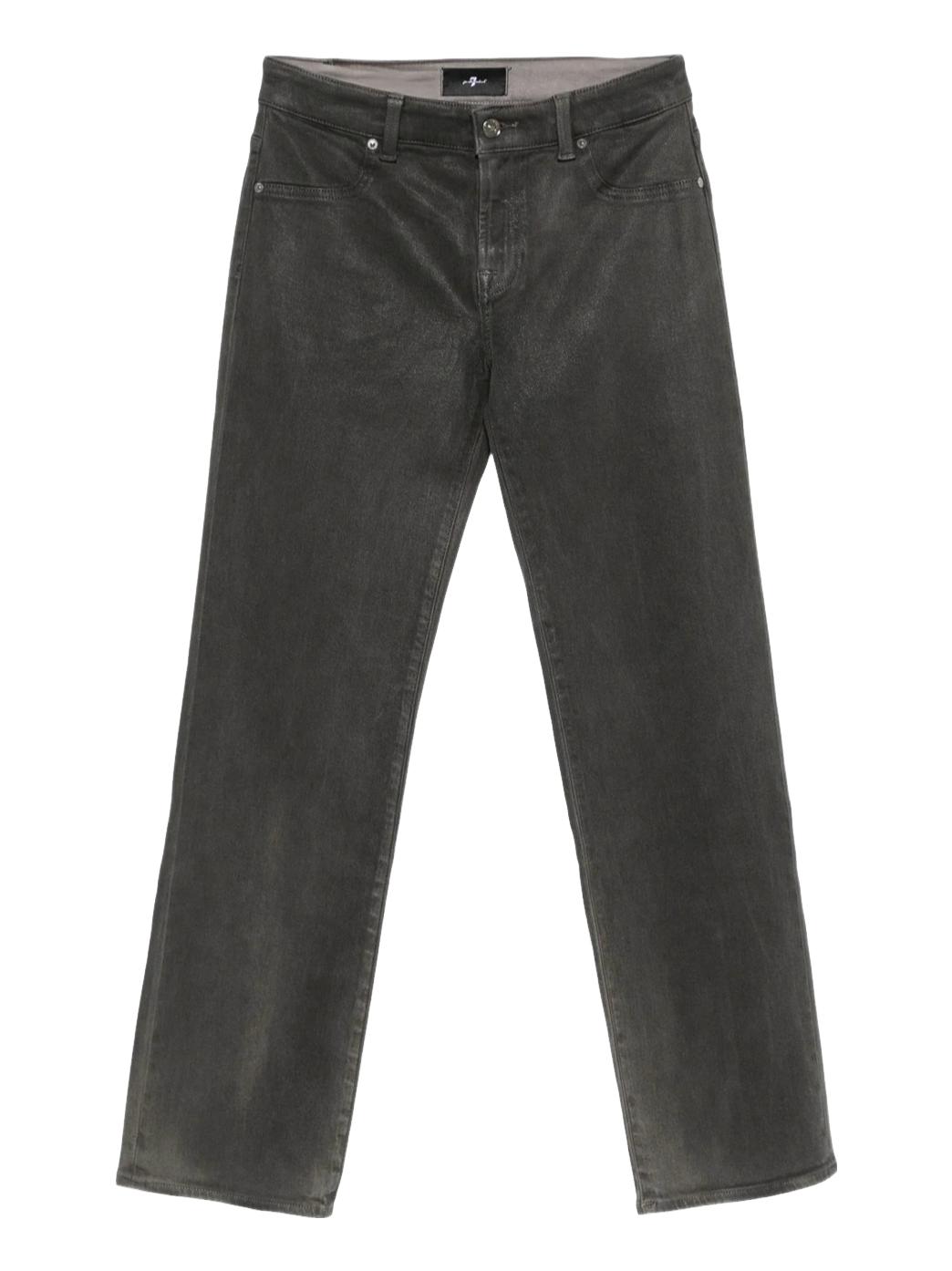 7 FOR ALL MANKIND 7 For All Mankind Calie Logo-Patch Straight Jeans