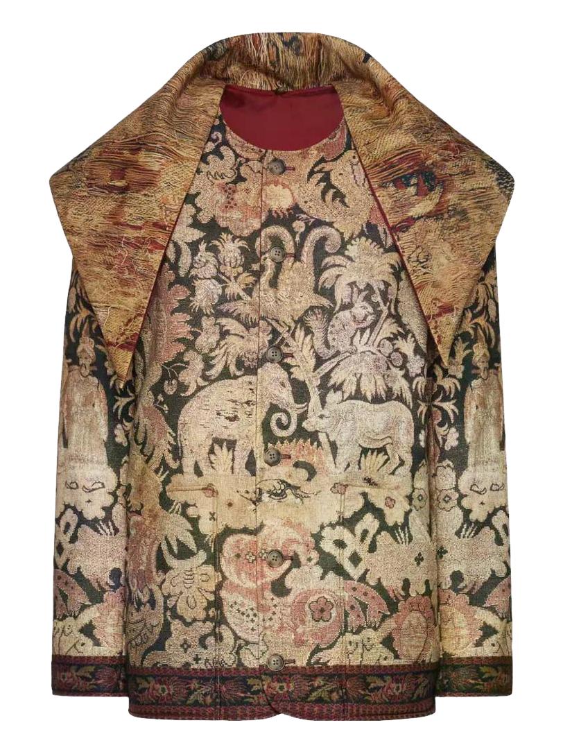 PIERRE-LOUIS MASCIA Pierre-Louis Mascia Floral Motif Jacket