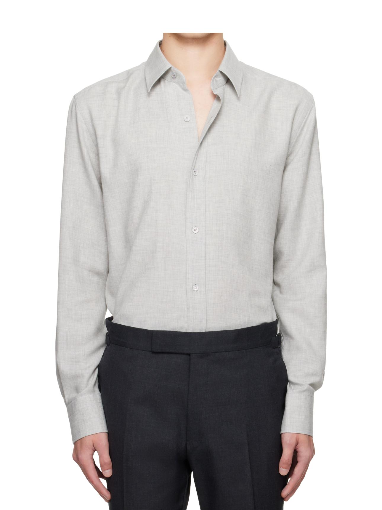 TOM FORD Melange fluid shirt