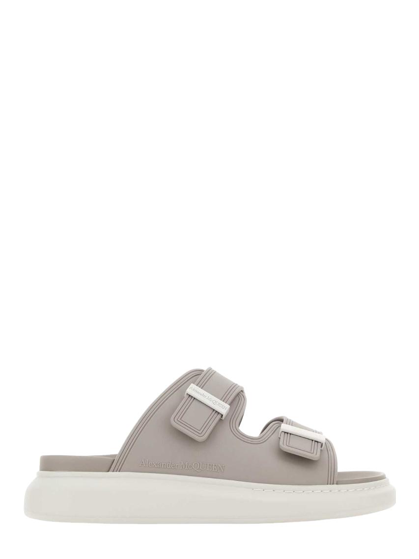 GIVENCHY Givenchy Logo Patch Monogrammed Slides