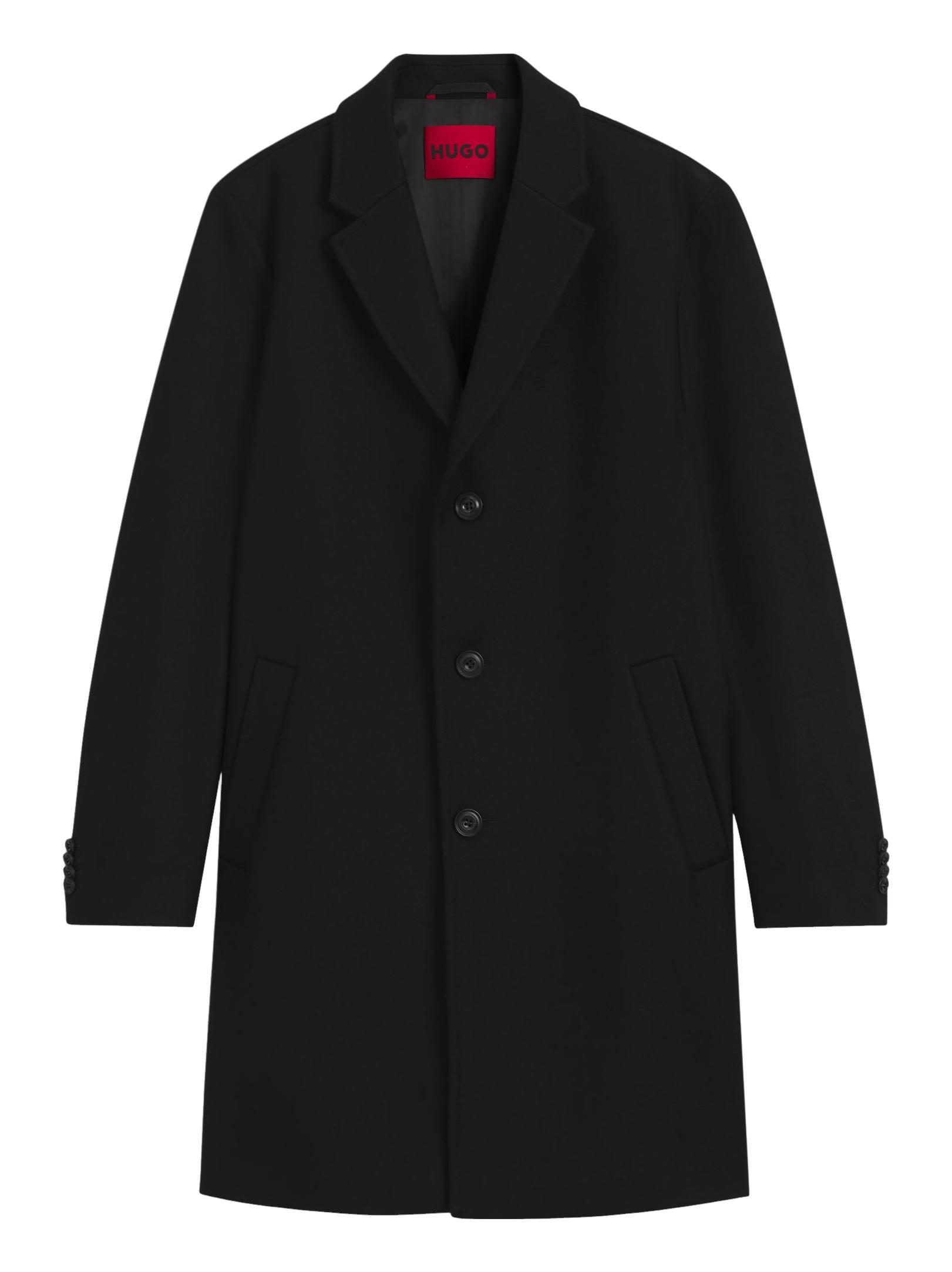 HUGO HUGO Regular-Fit Virgin-Wool Blend Coat