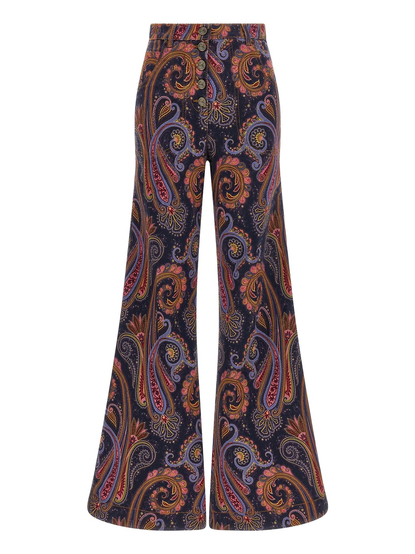 ETRO Etro Silk Paisley Shirt with Classic Collar
