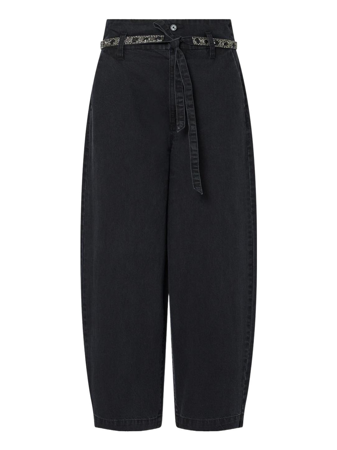 LIU JO Liu Jo Balloon Trousers with Embroidered Belt