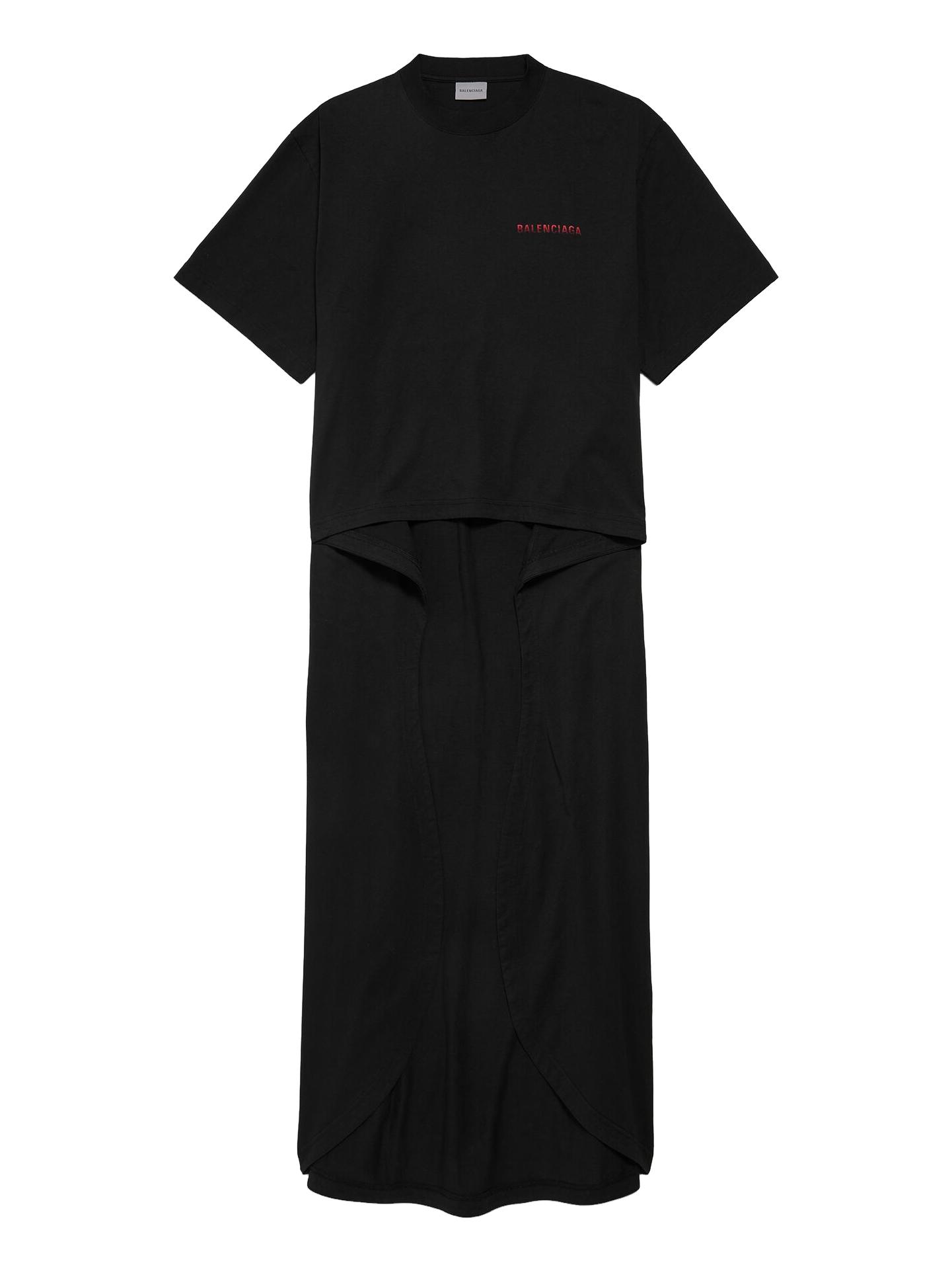 BALENCIAGA Long T-Shirt Dress