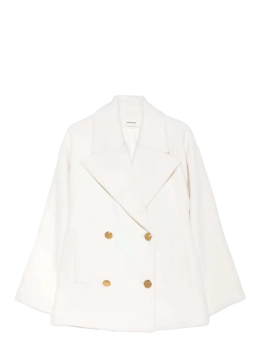 P.A.R.O.S.H P.A.R.O.S.H. Notch-Lapel Double-Breasted Coat