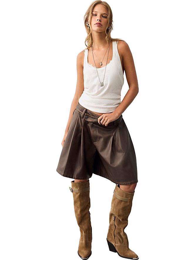 FREE PEOPLE We The Free Sola Studded Leather Belt