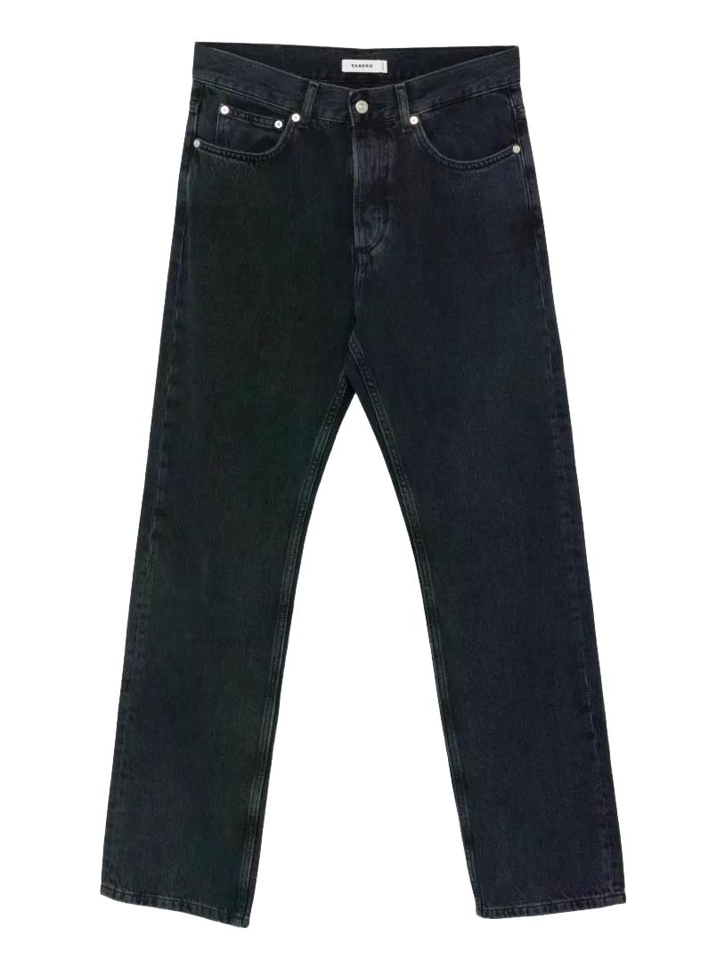 SANDRO SANDRO Belt-Loop Pocket Jeans