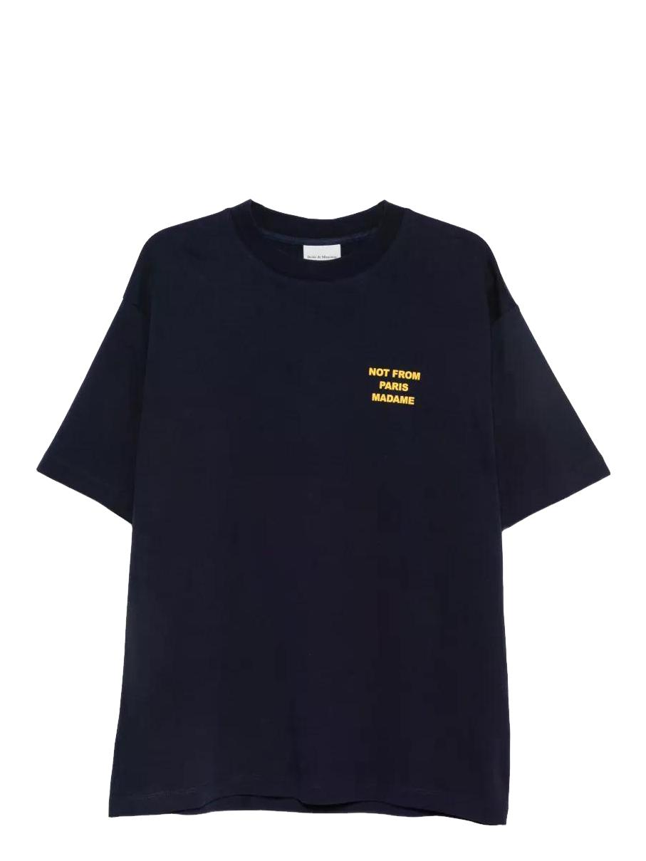 DROLE DE MONSIEUR slogan-print t-shirt