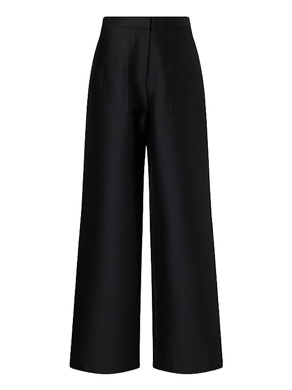 LE KASHA LE KASHA Wool-Blend Wide-Leg Trousers