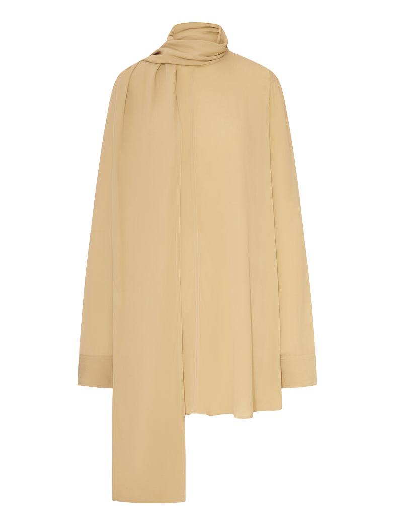 MAGDA BUTRYM Magda Butrym Straight-Leg Cotton Trousers with Front Pleats