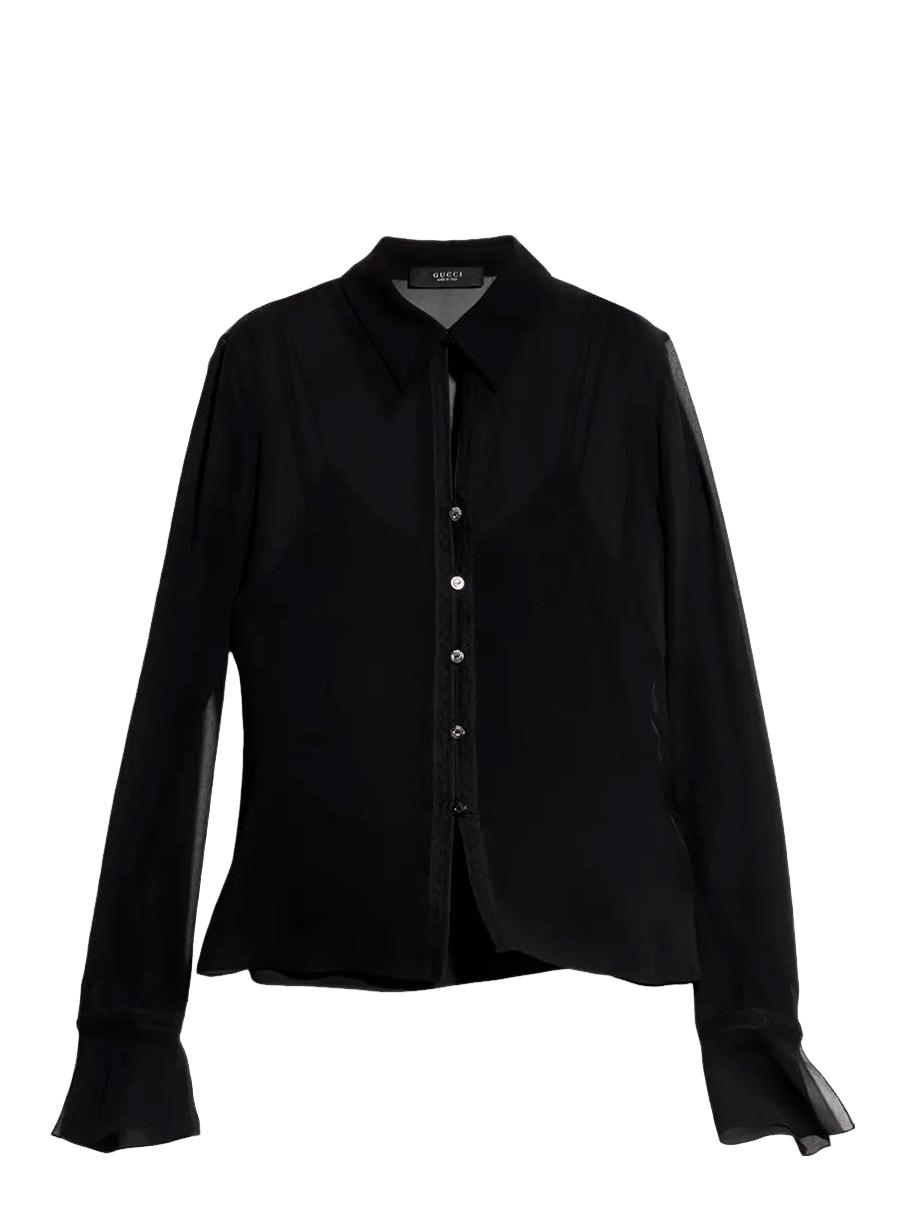 GUCCI GUCCI Silk Georgette Shirt