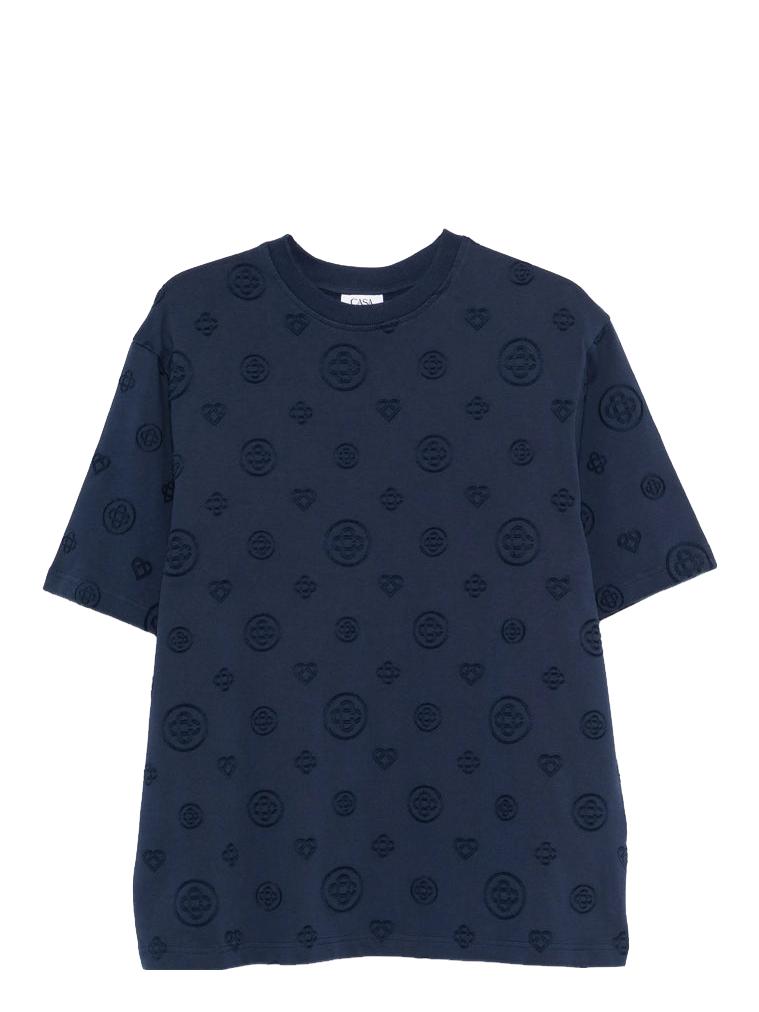 CASABLANCA Casablanca Blue T-Shirts & Vests - T-Shirts Men