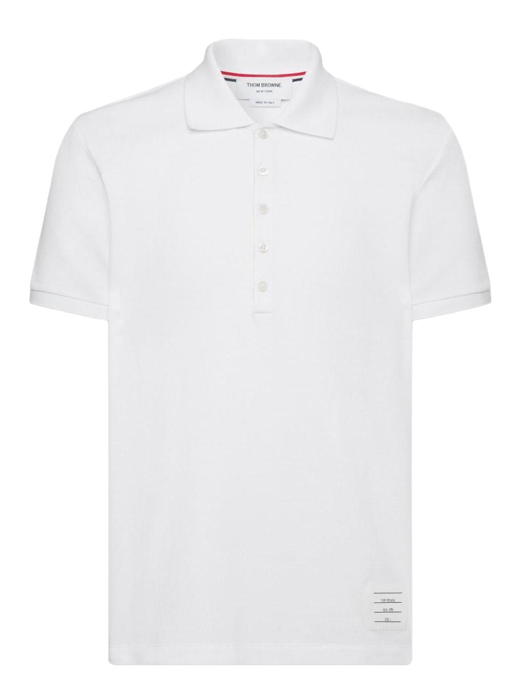THOM BROWNE Thom Browne Men Cotton Polo Shirt