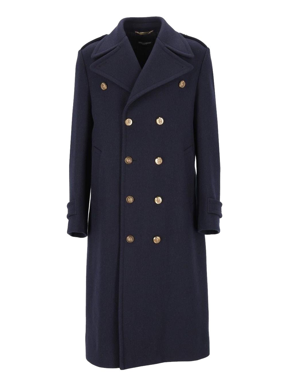DOLCE & GABBANA DOLCE & GABBANA Double-Breasted Wool Coat