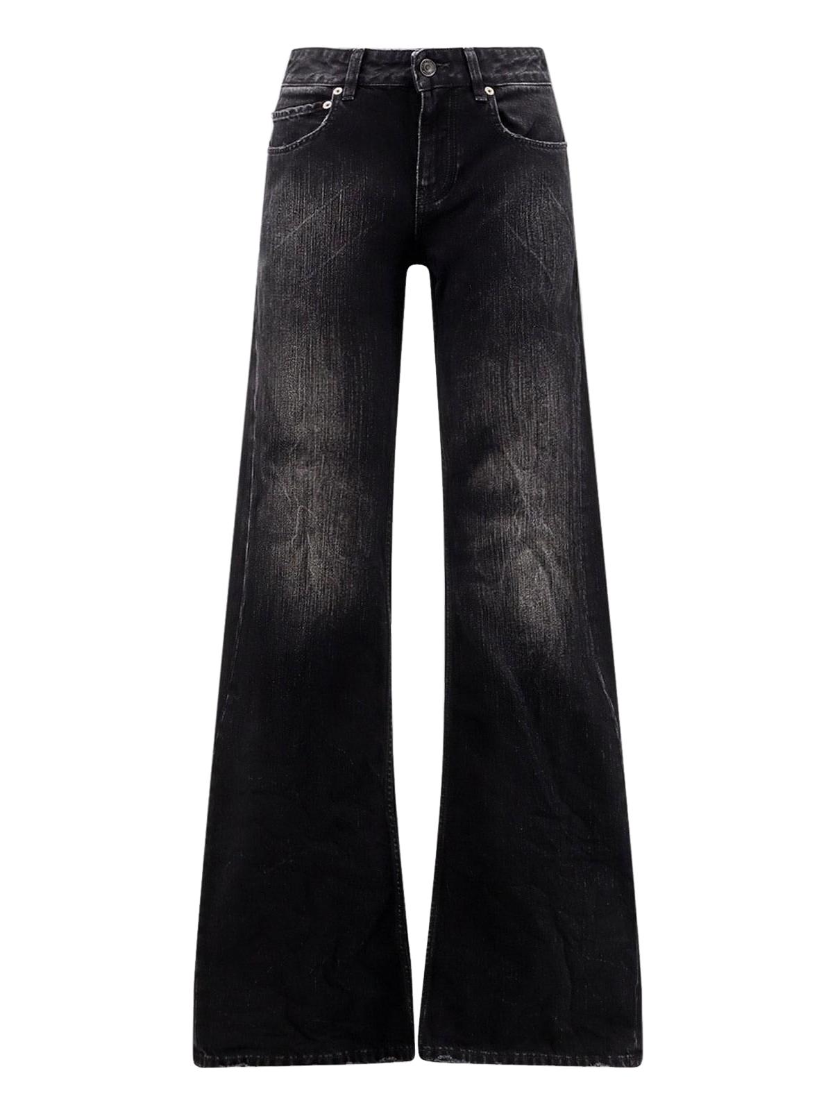 BALENCIAGA BALENCIAGA Wide Leg Denim Trousers