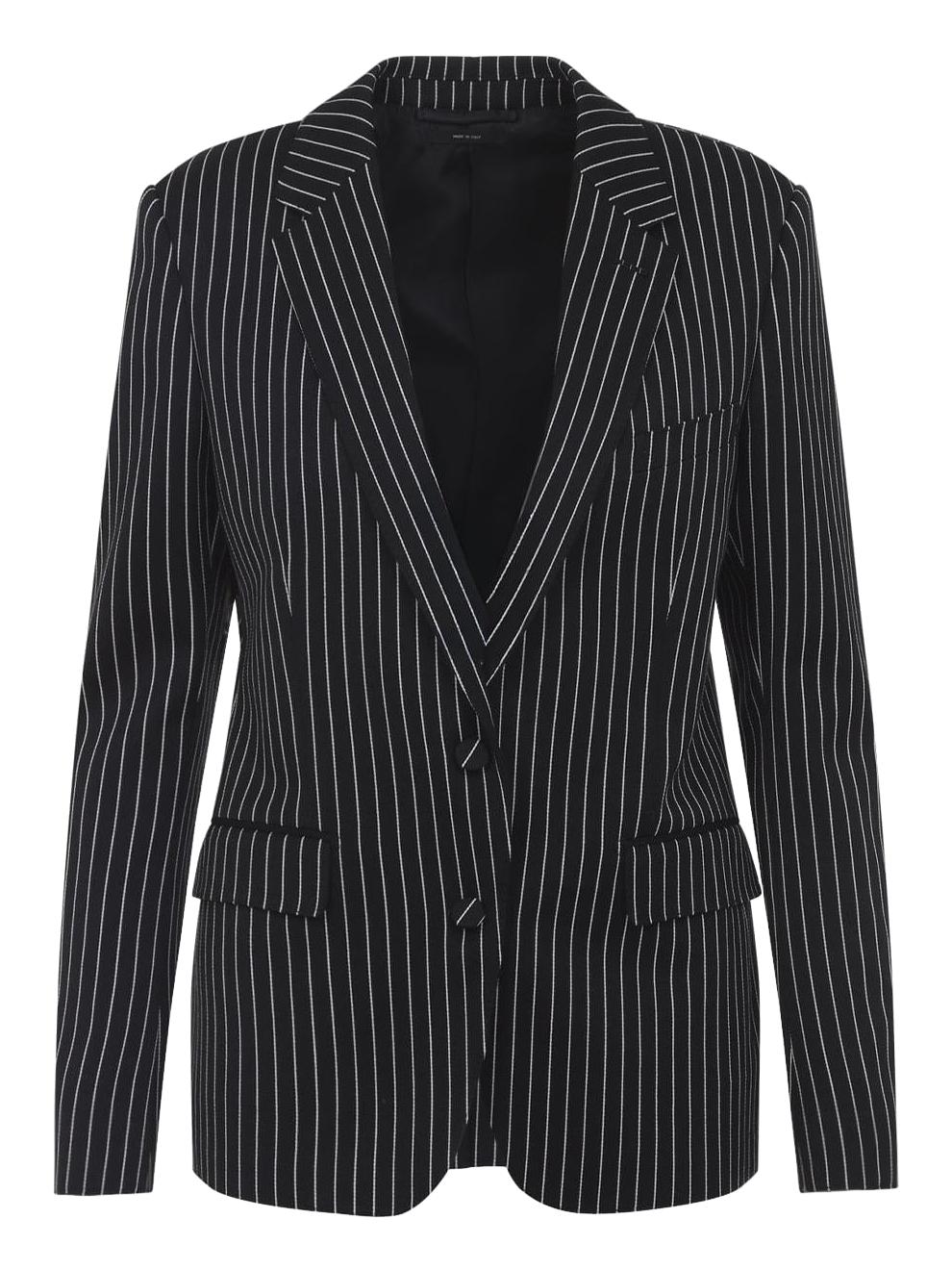 TOM FORD Striped Jacquard Tote
