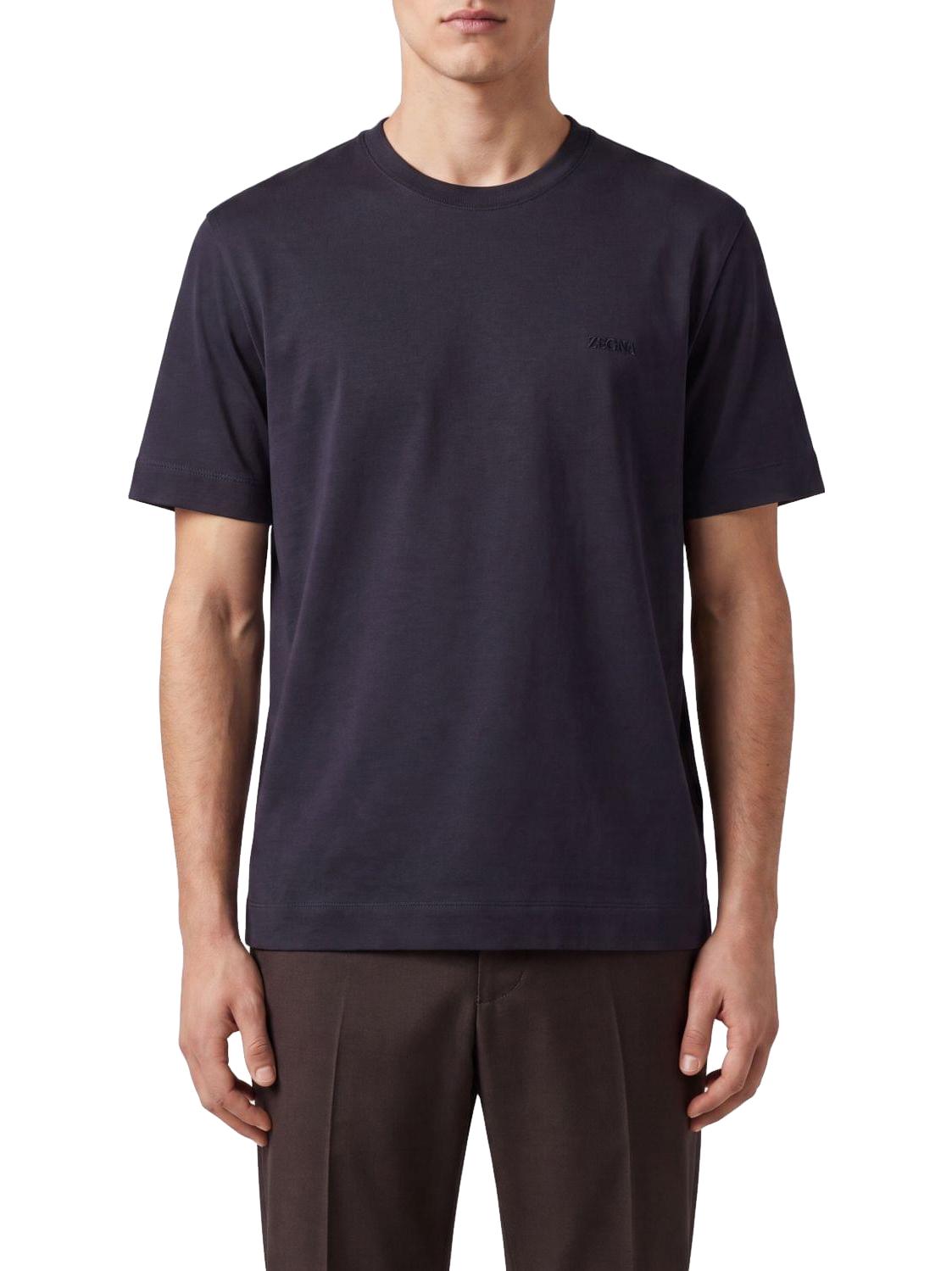 ZEGNA Zegna T-Shirt Men Blue