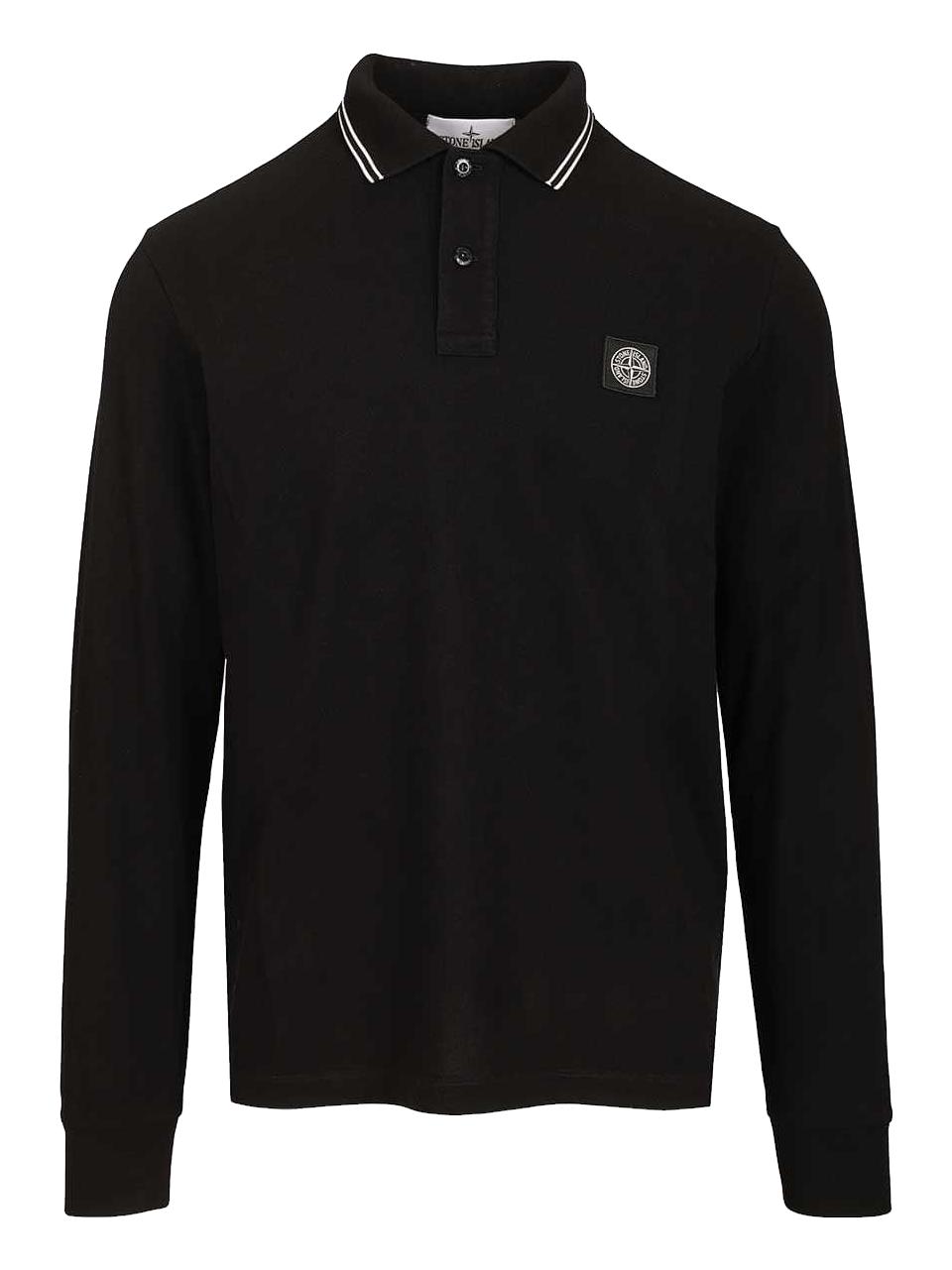 STONE ISLAND Stone Island Men Long-Sleeved Polo Shirt
