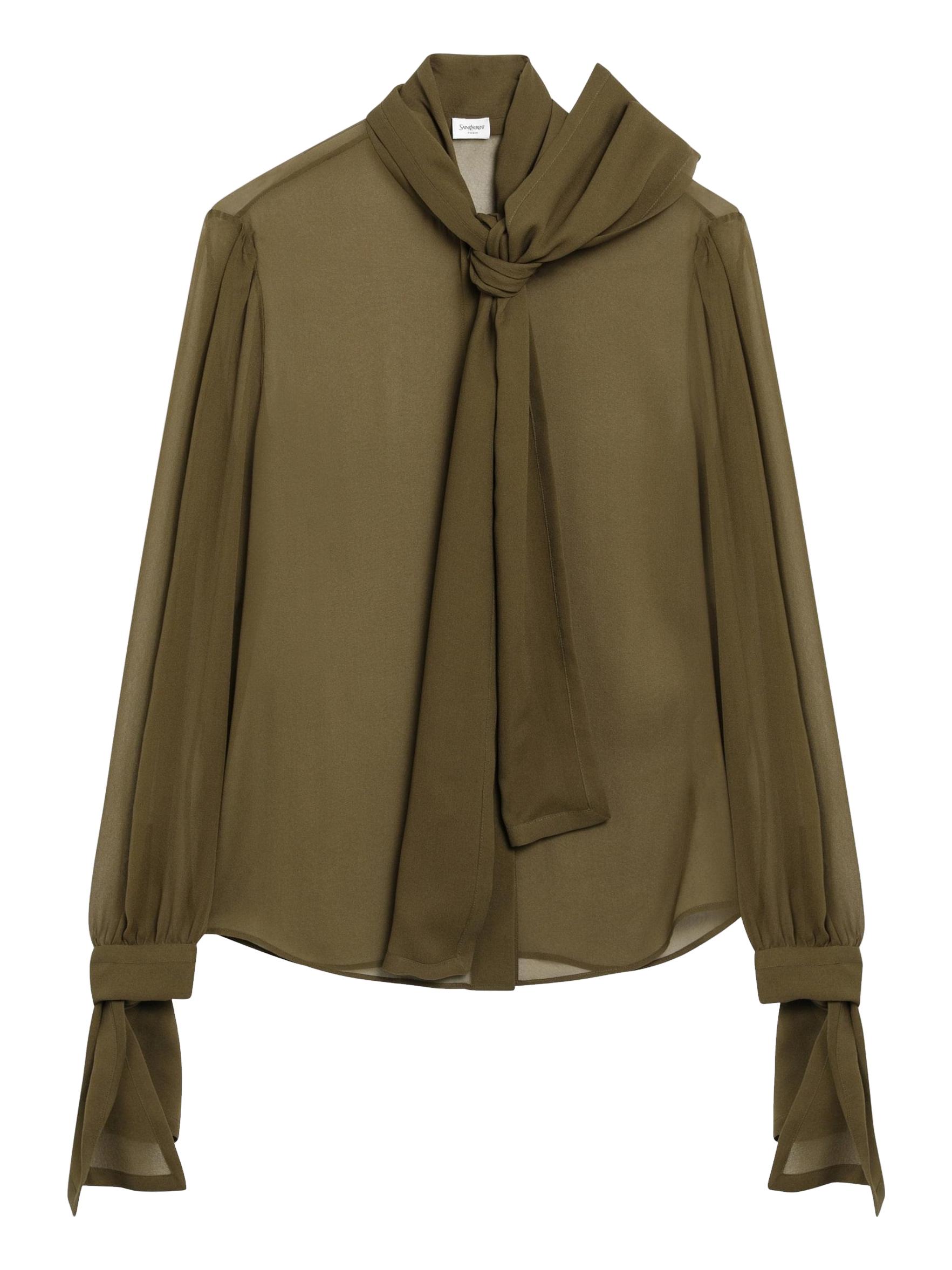 SAINT LAURENT Saint Laurent Single-Breasted Wool and Mohair-Blend Tweed Blazer