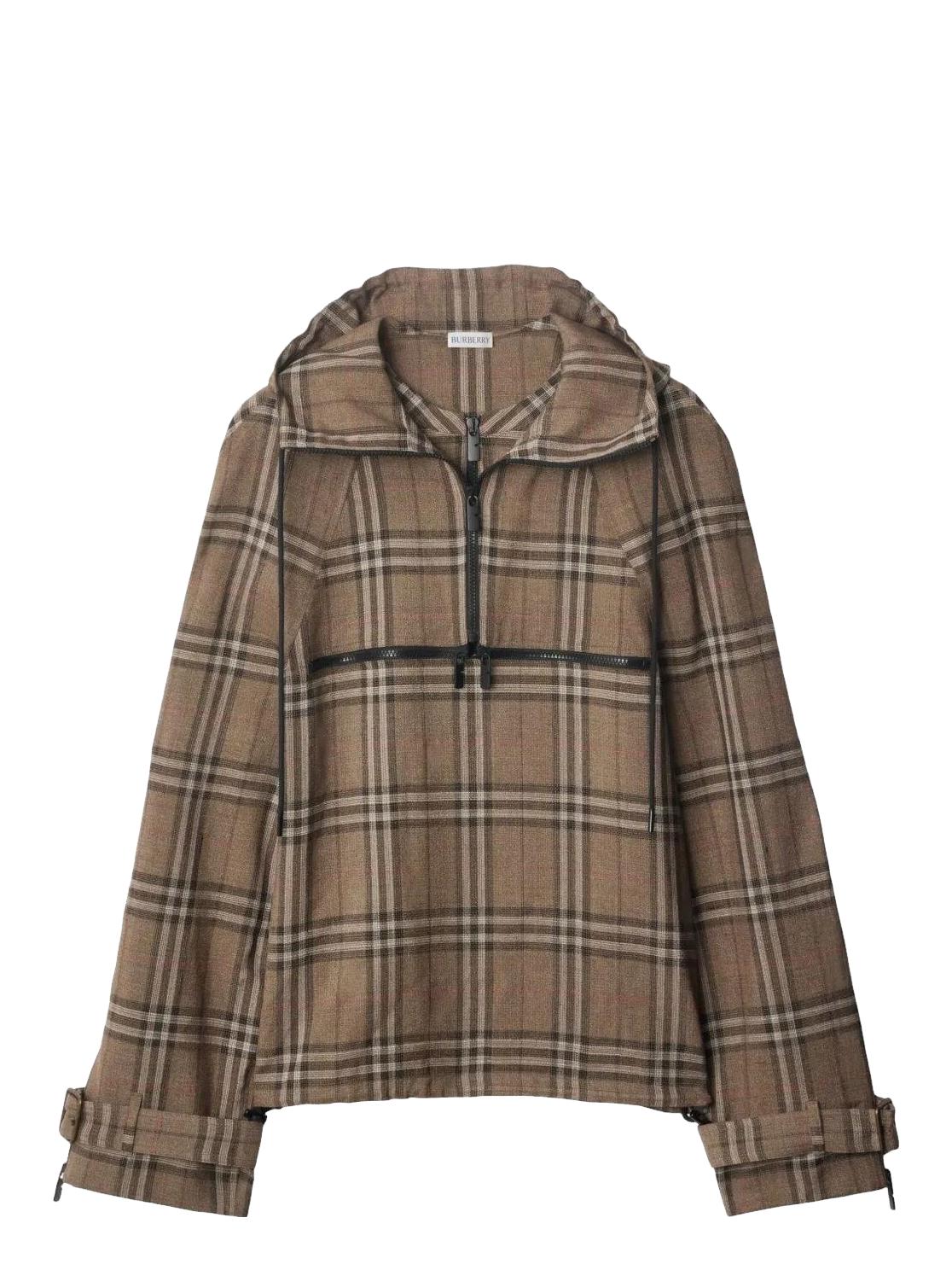 BURBERRY BURBERRY Plaid Hooded Jacket
