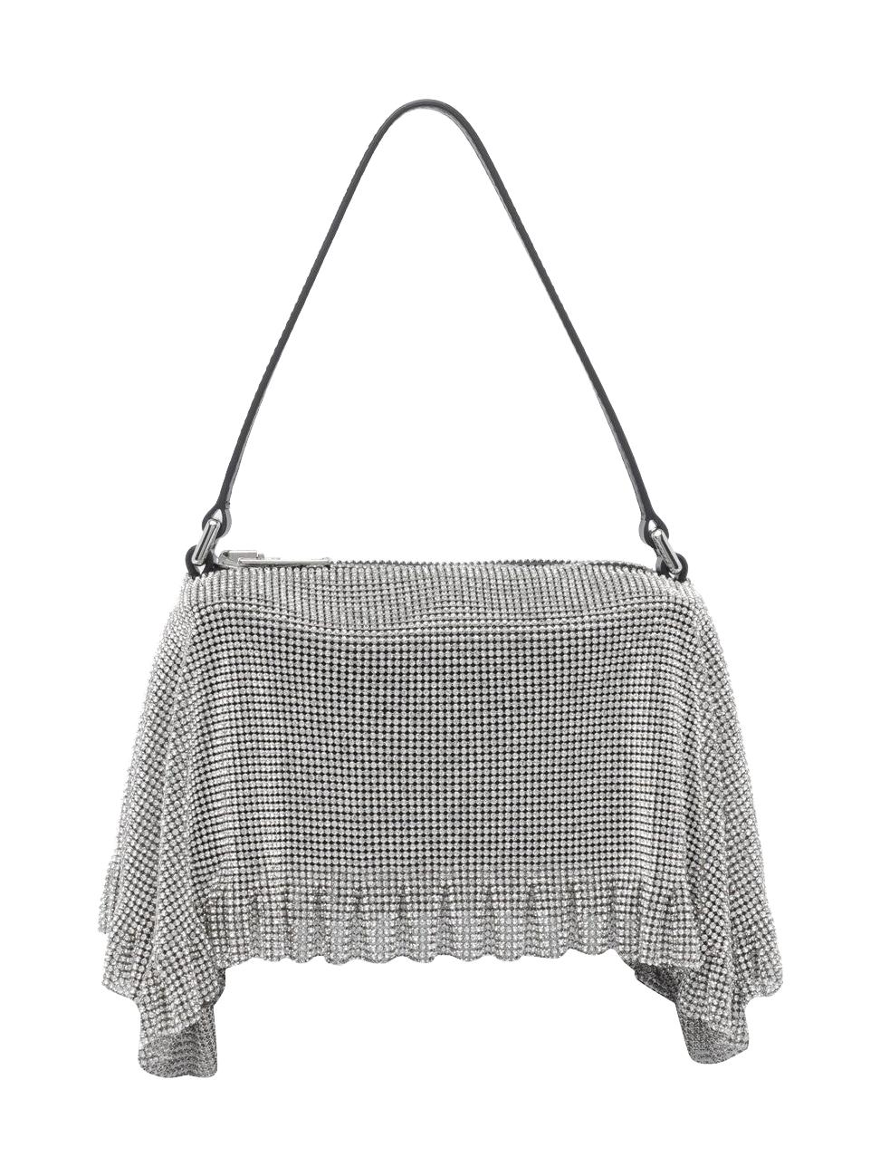 ALEXANDER MCQUEEN McQueen Calfskin Jewelled Top-Handle Bag