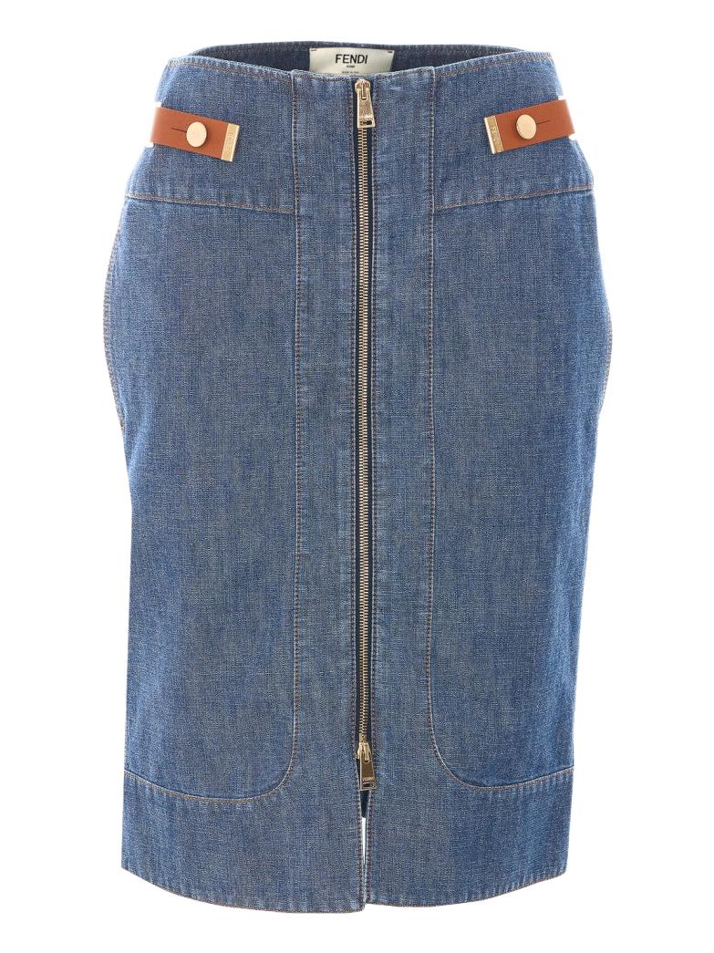 FENDI Fendi Belted Collared Jacket