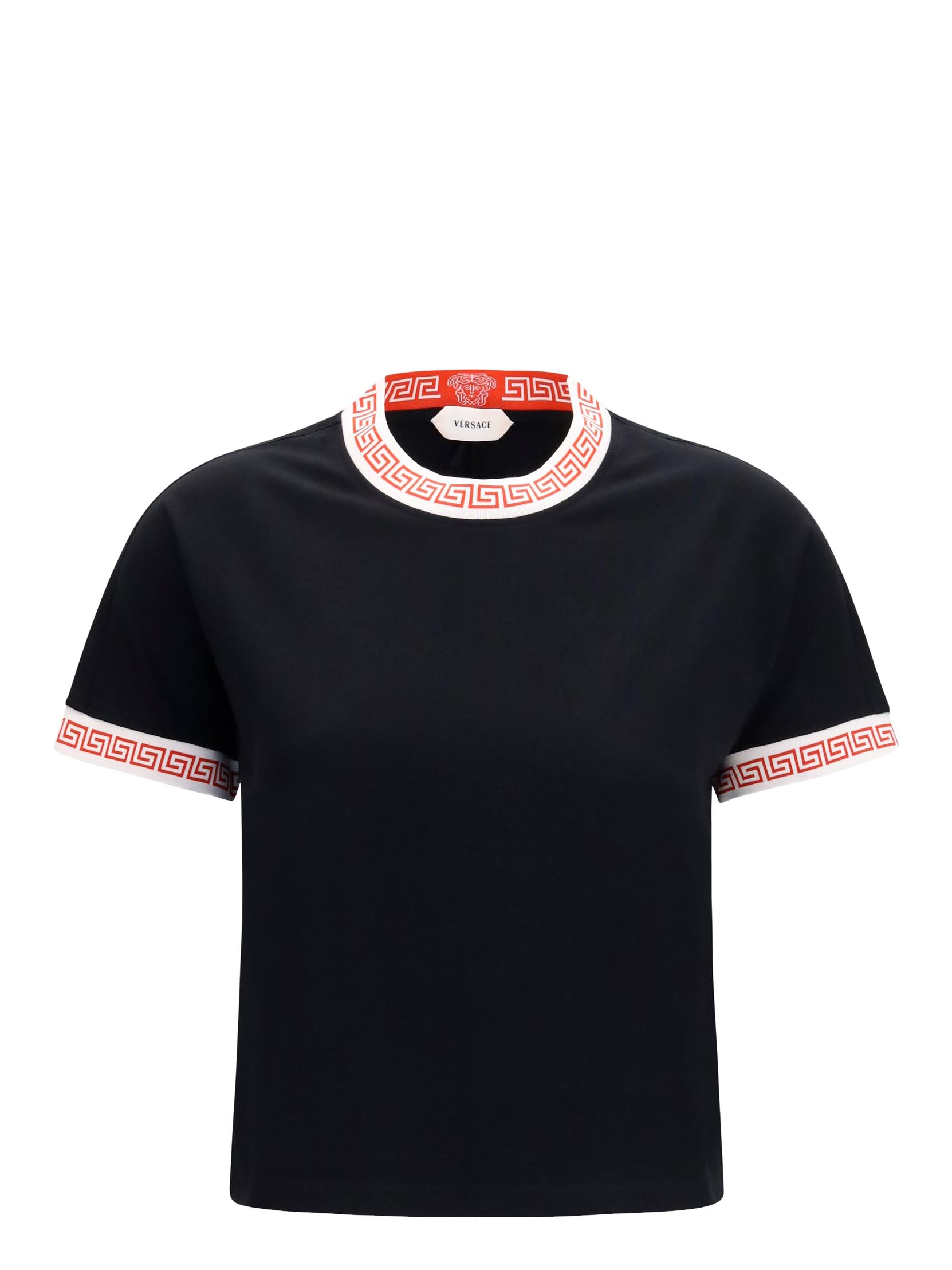 ENTIRE STUDIOS Striped Ribbed Polo Shirt