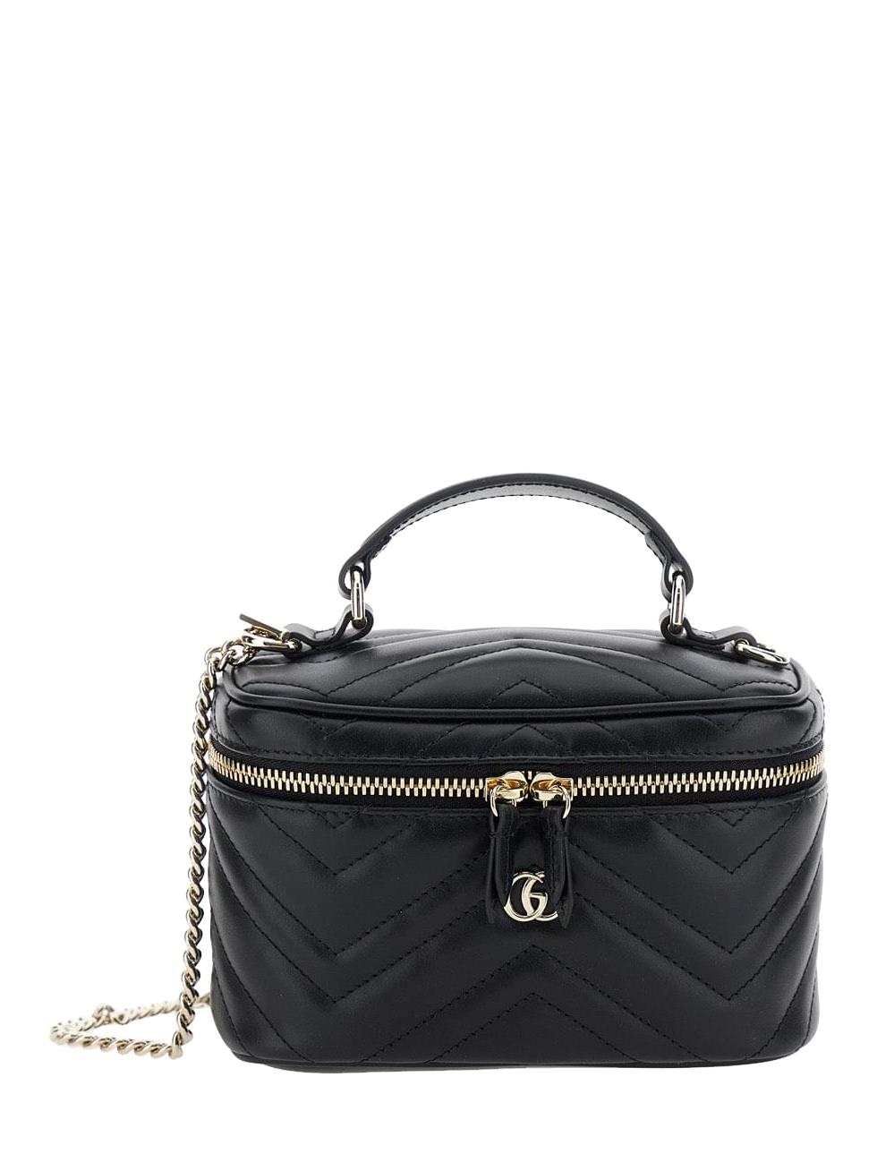 GUCCI GUCCI Handbag With Chain Strap And GG Plaque