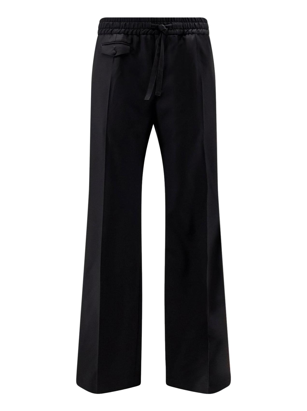 DOLCE & GABBANA DOLCE & GABBANA Virgin Wool Wide Leg Trousers