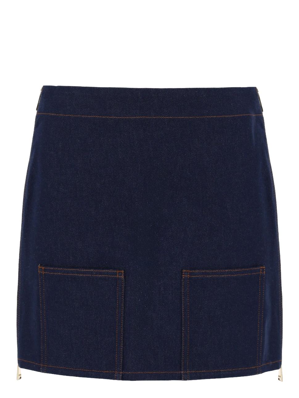 FENDI Fendi Denim Mini Skirt