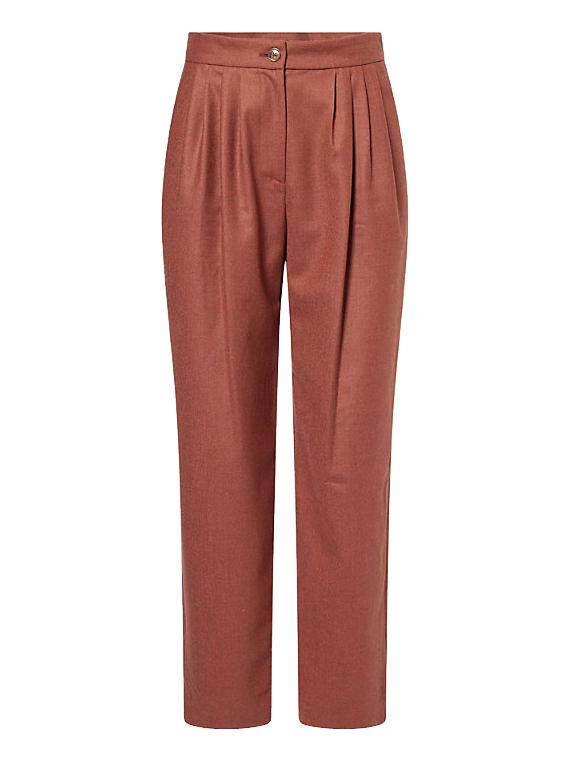 BLAZÉ MILANO Blazé Milano Pleated Wool-Blend Trousers