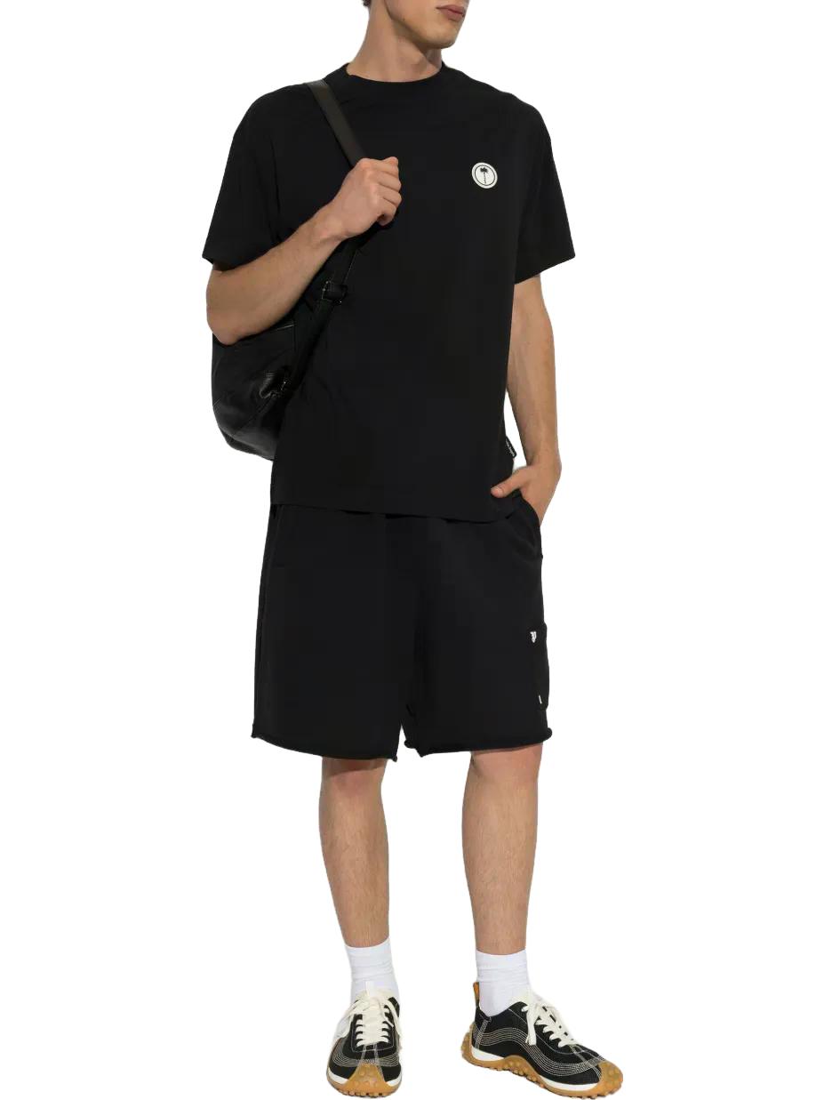 PALM ANGELS logo-patch t-shirt