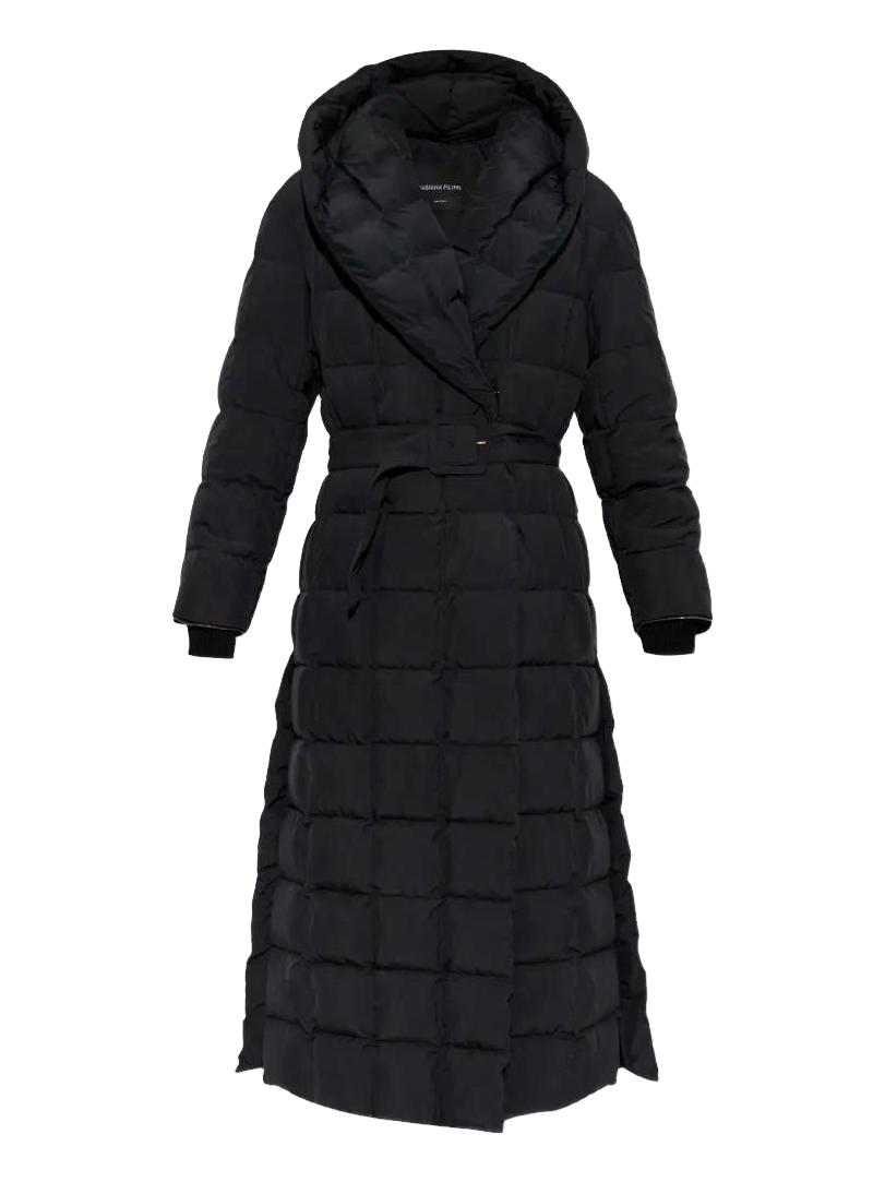 FABIANA FILIPPI Fabiana Filippi Belted Long Down Coat