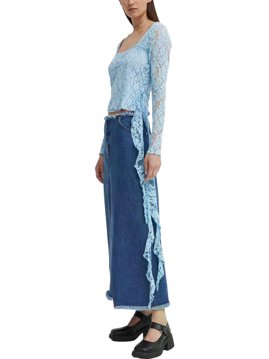 RÉSUMÉ Résumé Lace Halterneck Top