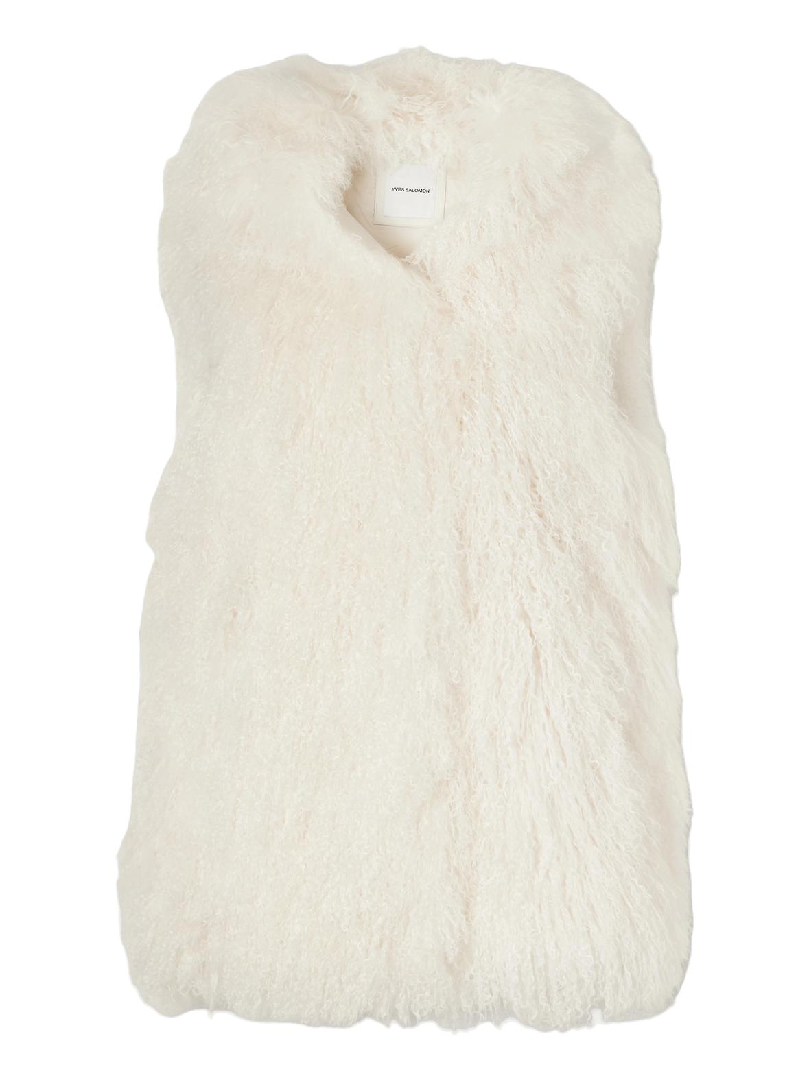 YVES SALOMON YVES SALOMON Shearling Gilet