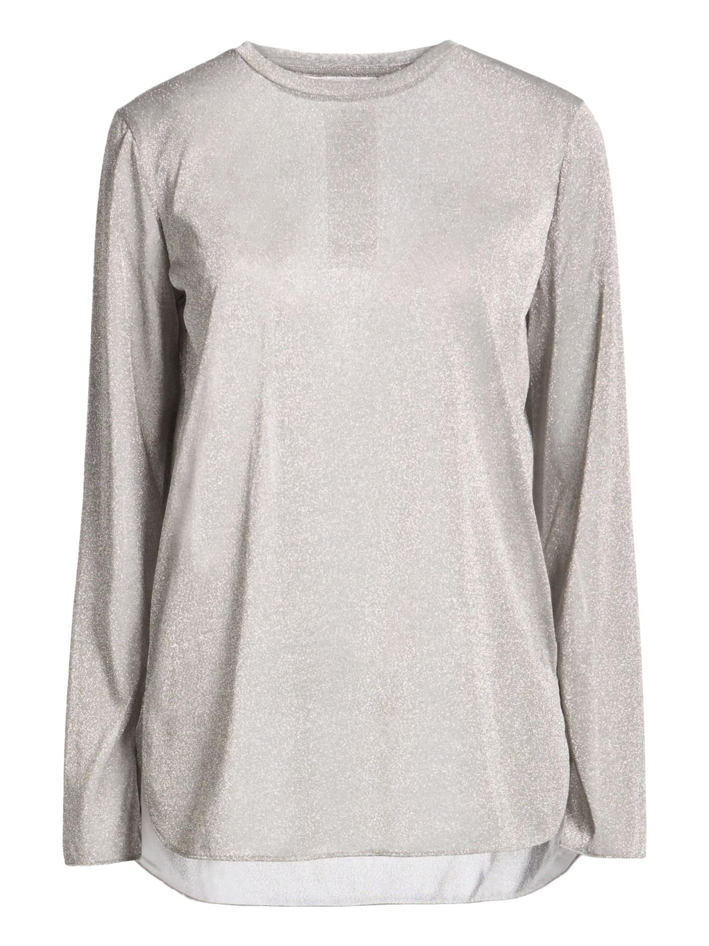 MAX MARA Max Mara Metallic Jersey Long Sleeve Top