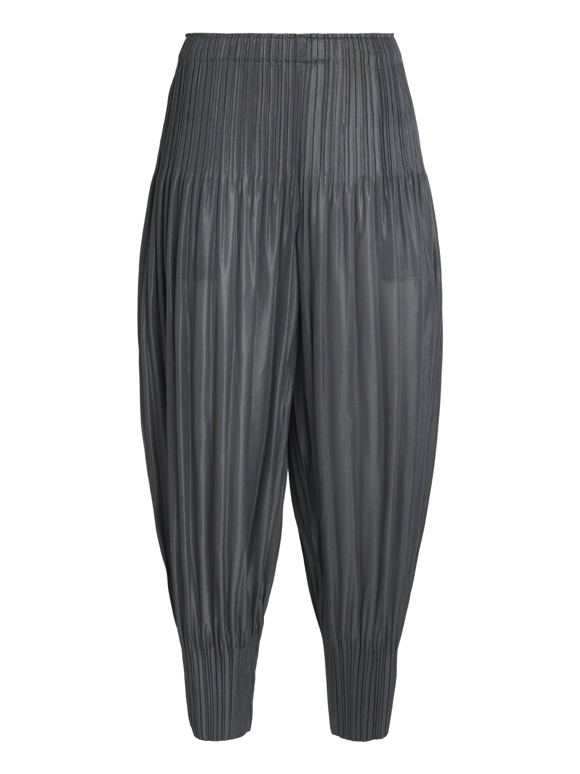 ISSEY MIYAKE Pleats Please Issey Miyake Fluffy Basics Tapered Trousers