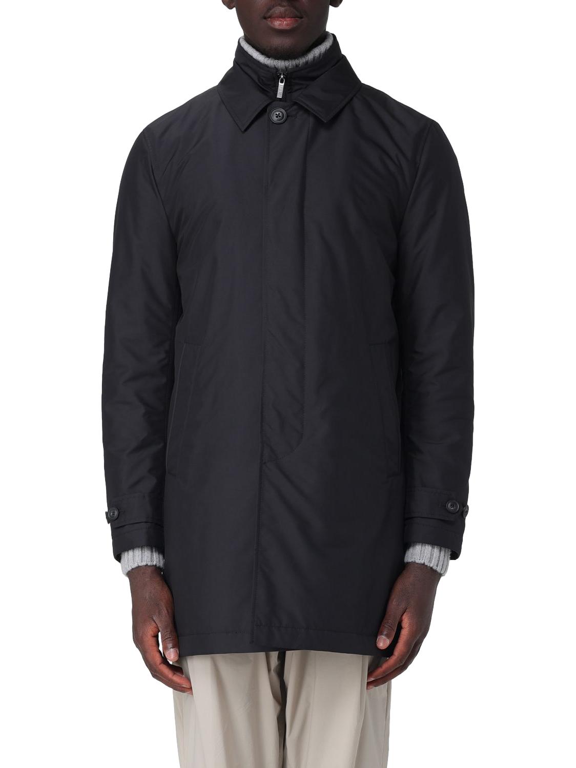 FAY Fay Padded Waterproof Jacket in Polyester with Concealed Closure
