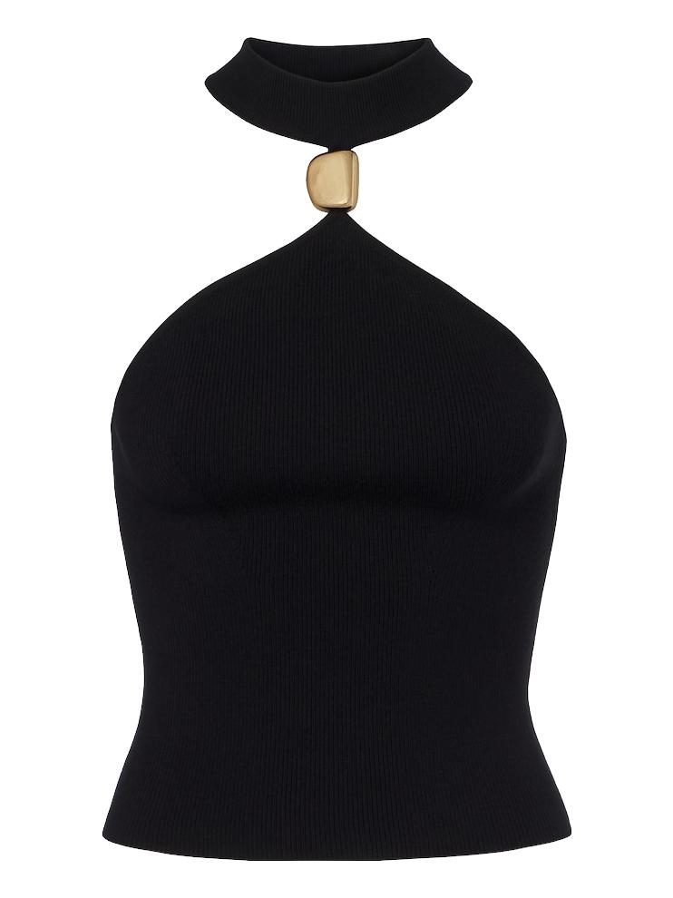 CULT GAIA Elorae Halterneck Top